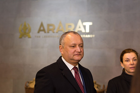 Visit of H.E. Mr. Igor Dodon President of the Republic of Moldova ...