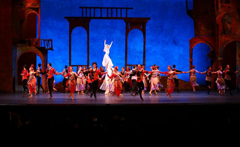 Gayane ballet on the stage of The Bolshoi Theatre - Ararat Brandy
